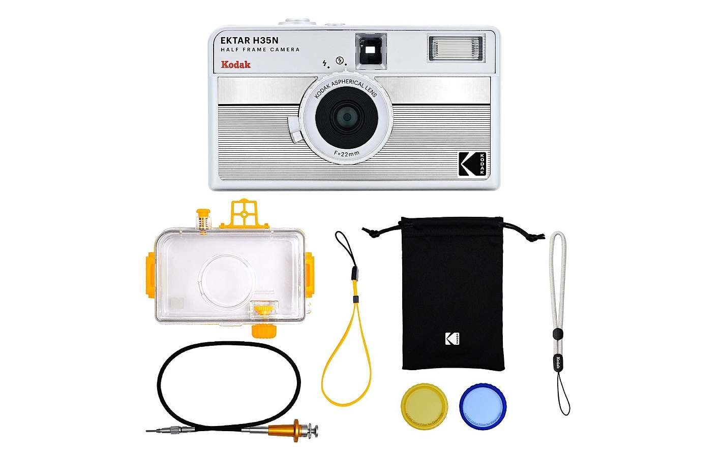 KODAK EKTAR H35N Half Frame Film Camera Premium Kit | Kodak